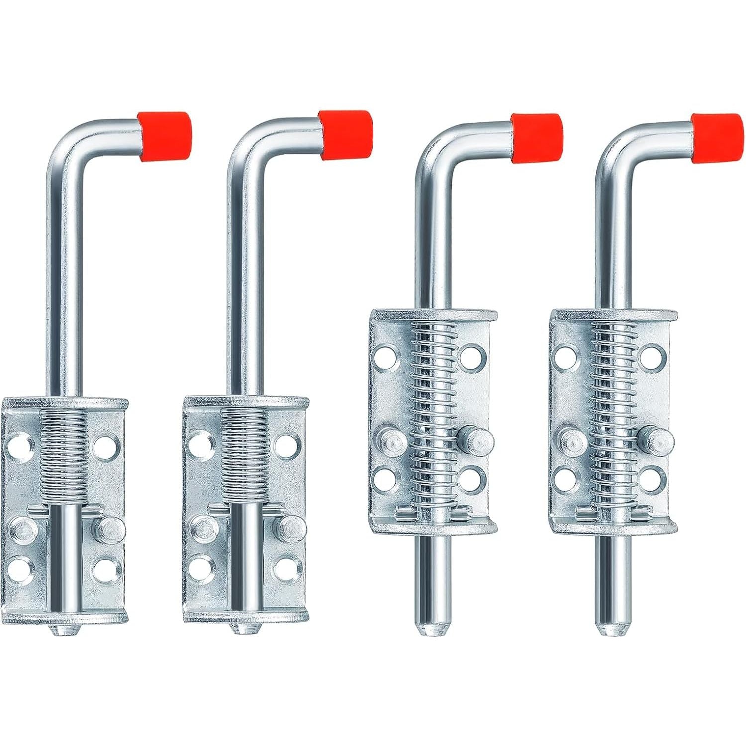 AMGSH 4 Pack Metal Lock Barrel Bolt Spring Loaded Locking Latch 165MM( – Just Closeouts Canada Inc.