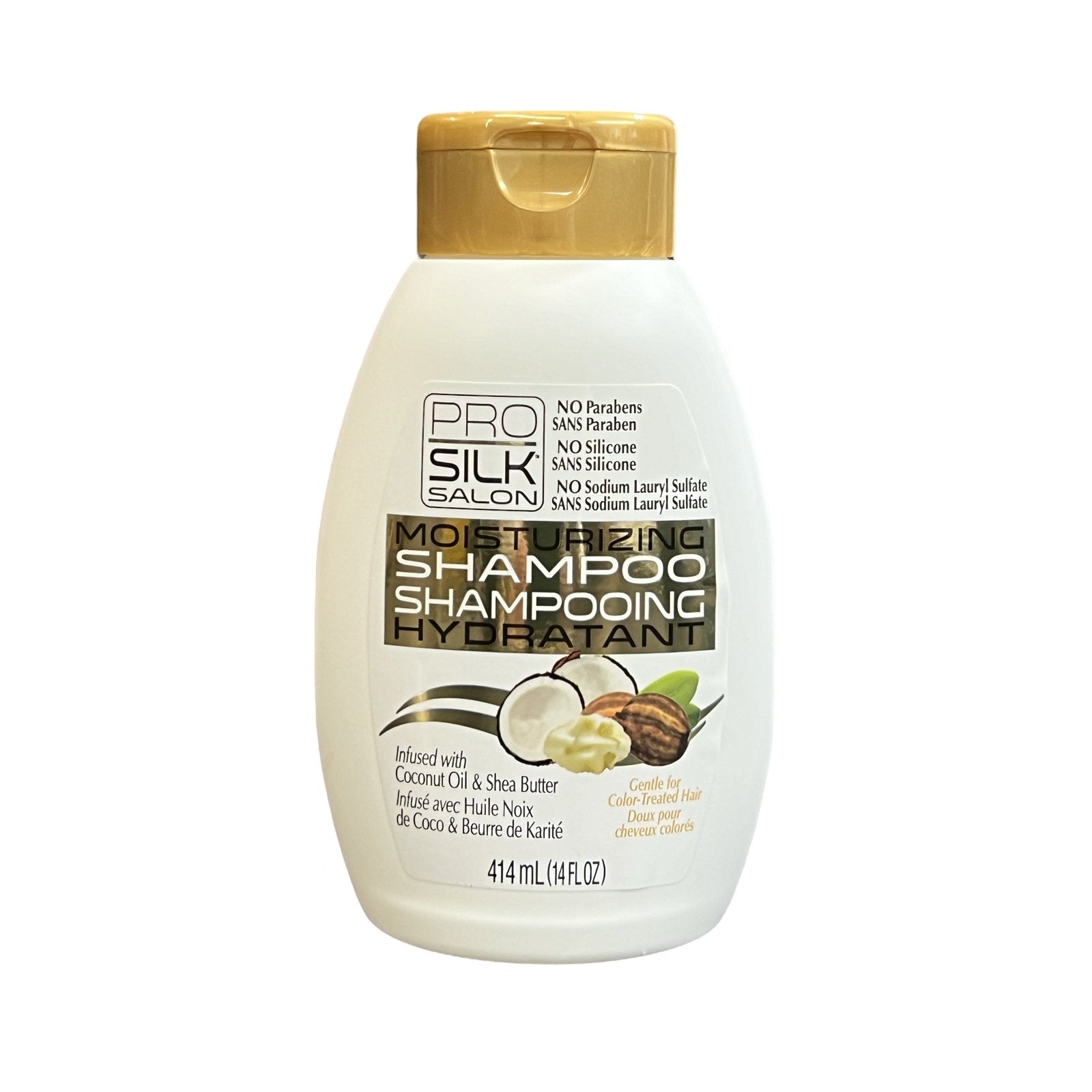 Pro Silk Salon Shampoo Infused with Coconut Oil Shea Butter 414ml