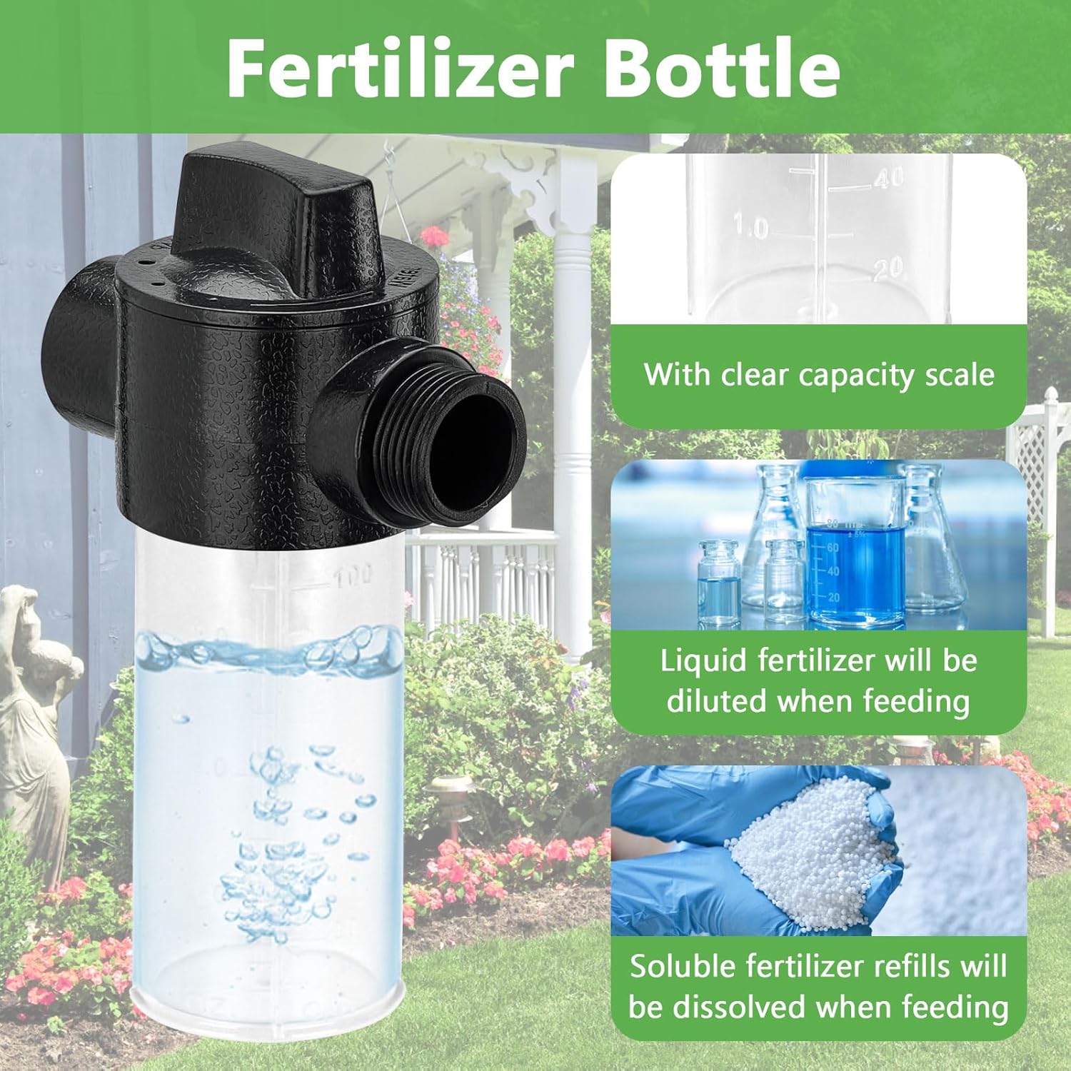 Aglehome Tree Watering Spike, Deep Root Waterer for Trees, Root Feeder ...