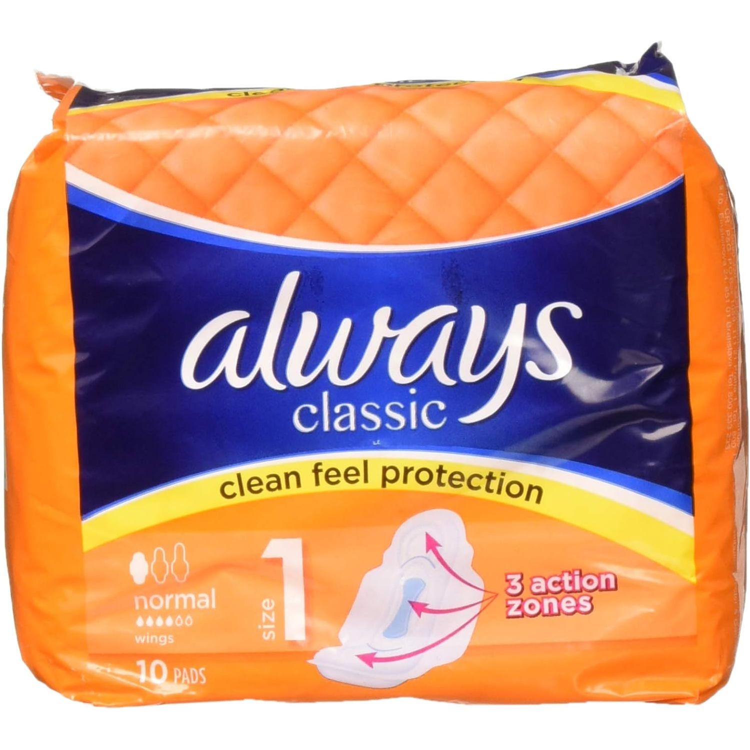 Always Classic Clean Feel Protection Pads, 10ct – Just Closeouts Canada ...