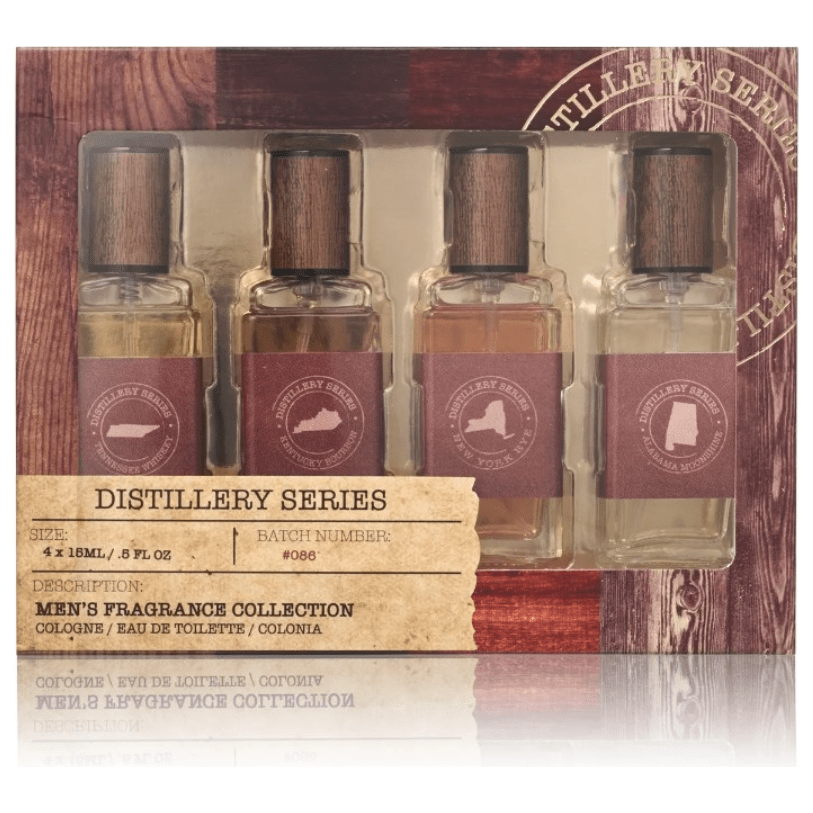 Distillery Series Men's 4-Piece Mini Cologne Gift Set – Just Closeouts ...