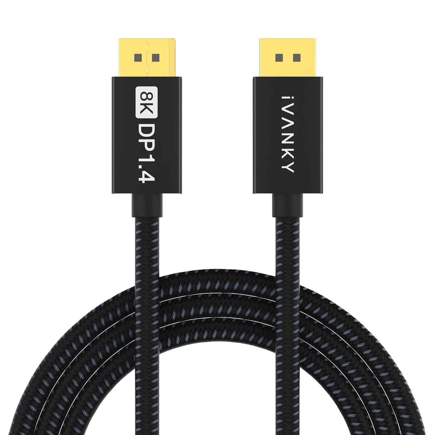 IVANKY DisplayPort Cable 10ft 1.4, 8K DP to DP Cable[8K@60Hz, 4K@144Hz ...