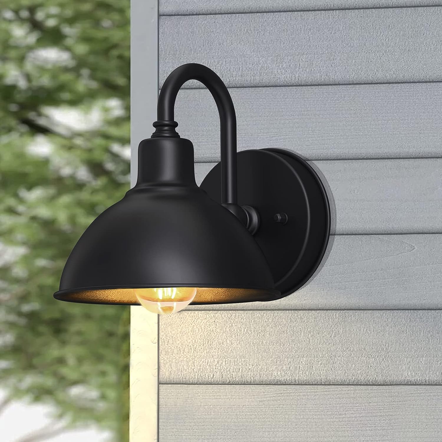 Outdoor Goose Valley -Style barn Lamps, Small and Delicate Classic Por ...