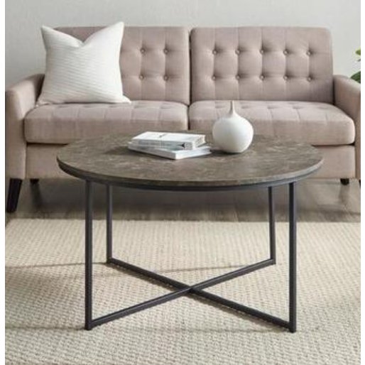 Walker Edison Coffee Table, AF36ALCTBRMBL – Just Closeouts Canada Inc.